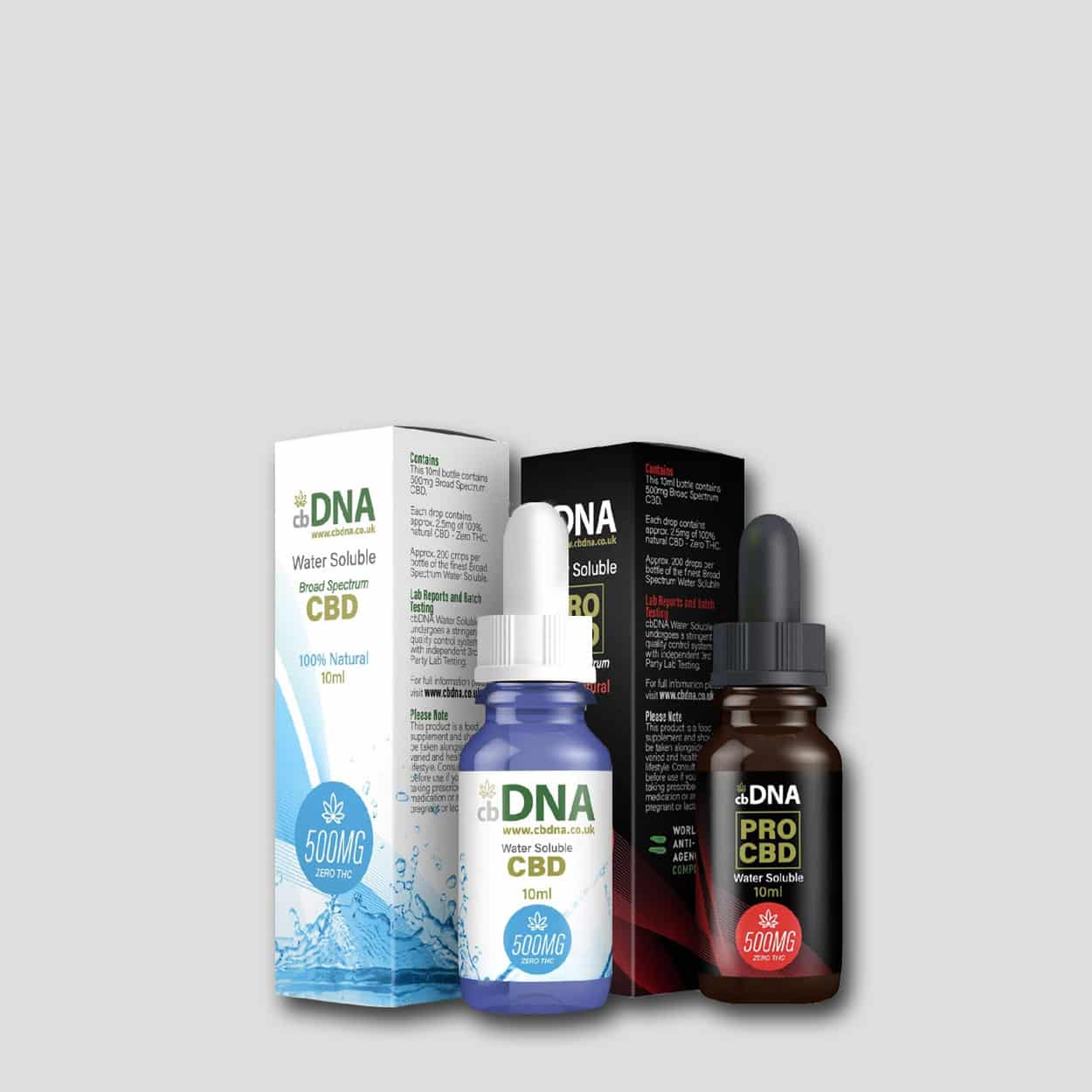 Premium CBD Oil - CBD Solutions - cbDNA trusted CBD oil